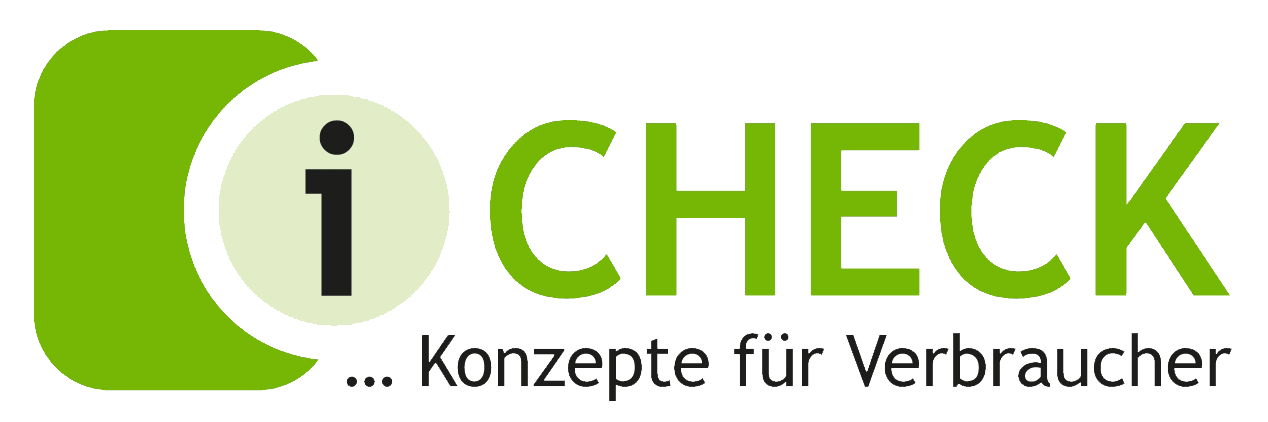 iCHECK ...Konzepte für Verbraucher